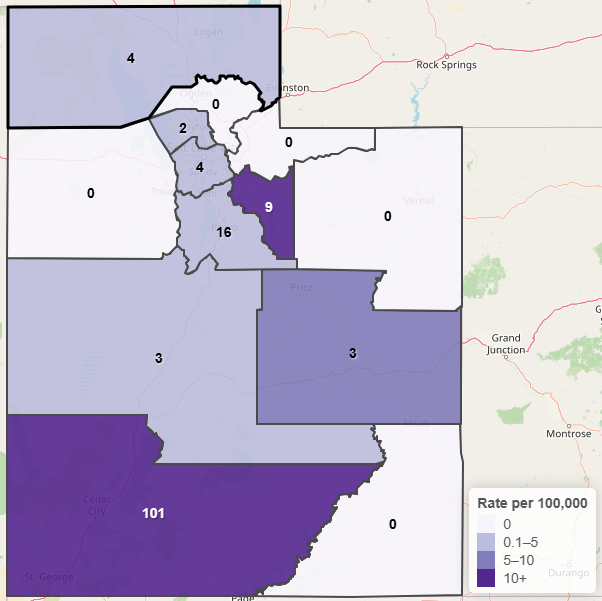 2025–2026 Utah measles response | Utah Epidemiology